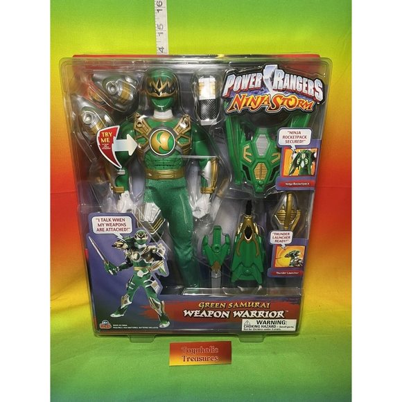 Toys | Power Rangers Ninja Storm Weapon Warrior Green Ranger | Poshmark